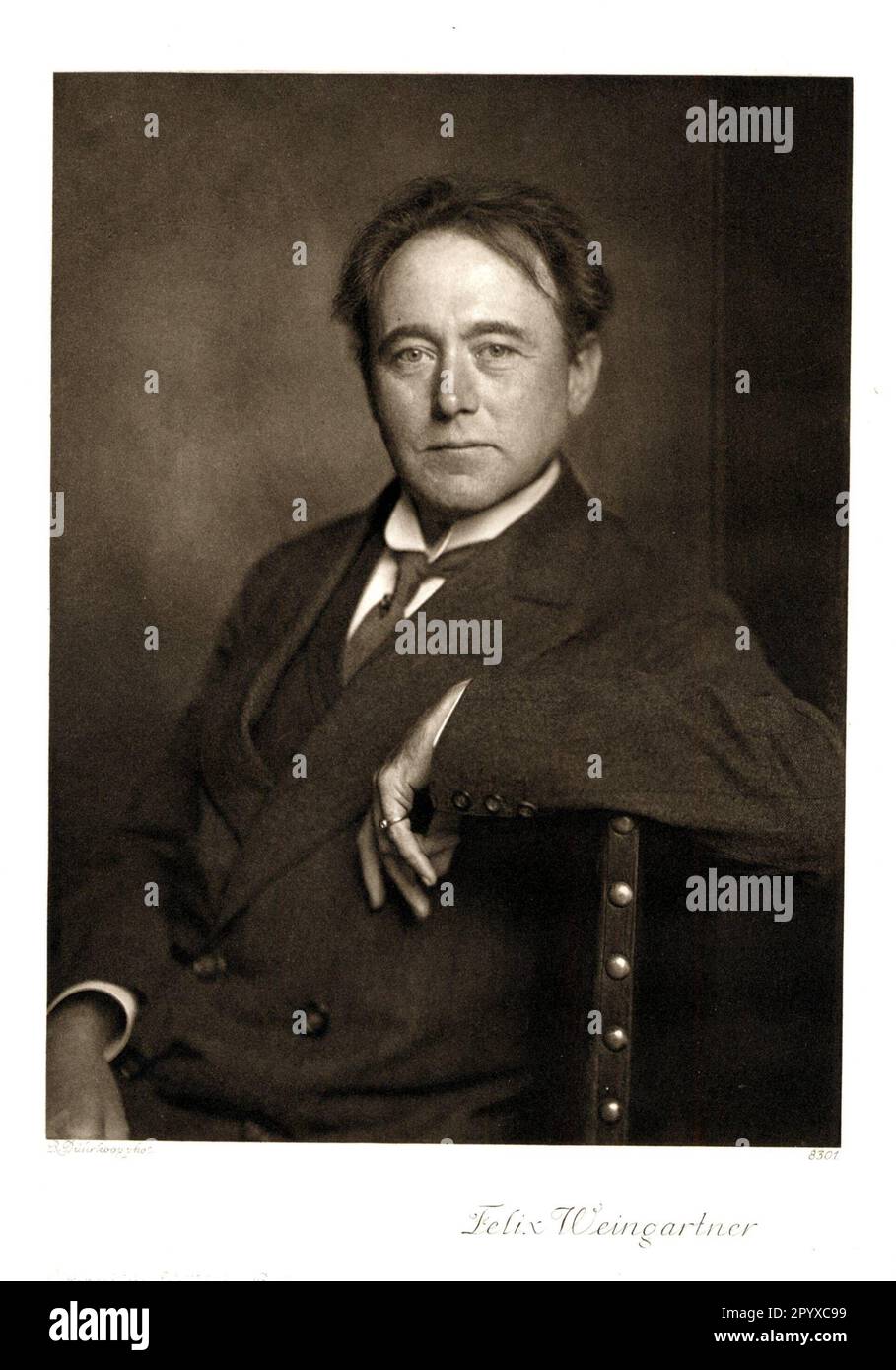 Felix von Weingartner (1863-1942), Austrian composer and conductor ...