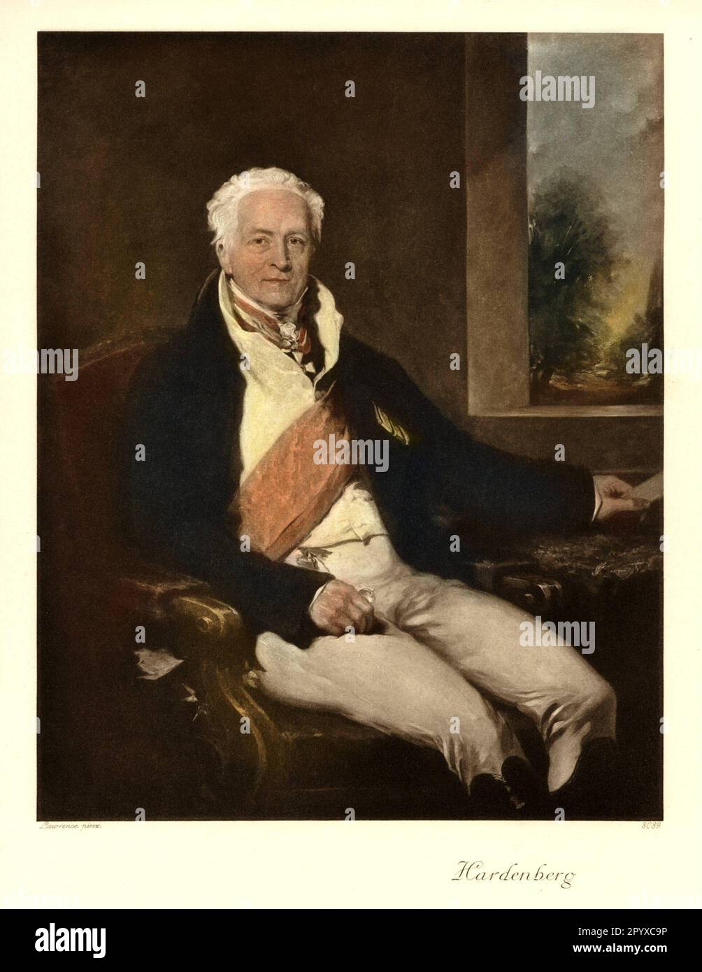 Karl August Freiherr von Hardenberg (1750-1822), Prince (since 1814 ...