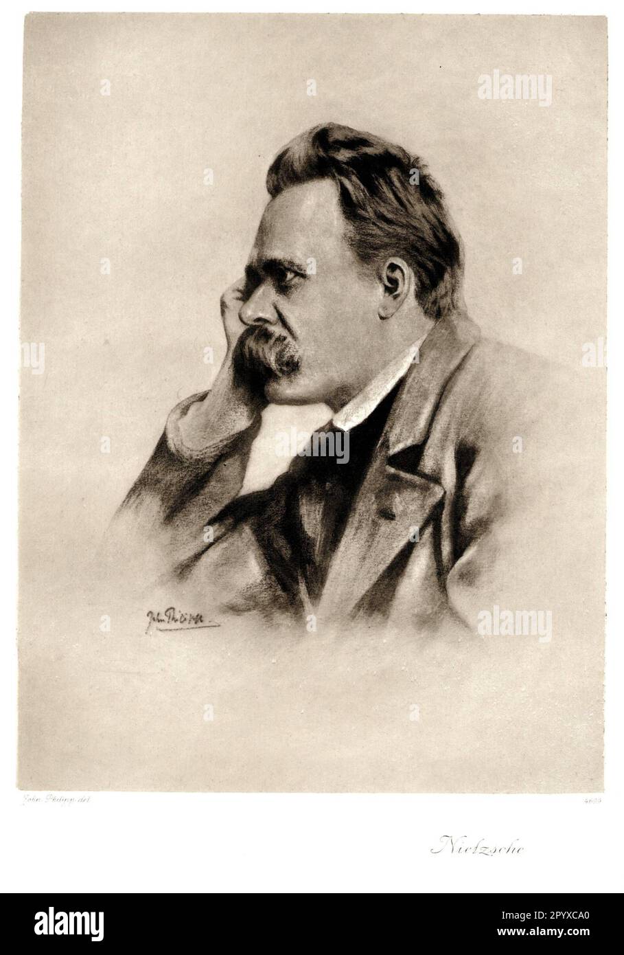 Friedrich Wilhelm Nietzsche (1844-1900), German philosopher and ...