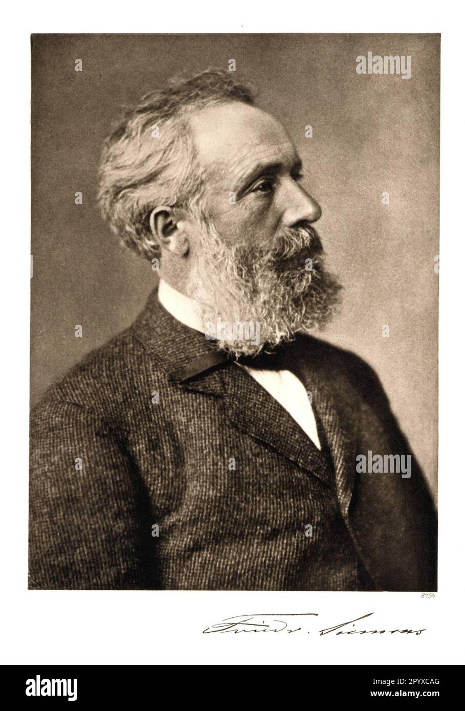 Carl von Siemens (1829-19061), German industrialist, brother of the ...