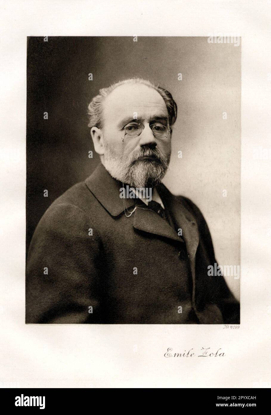 Émile Zola (1840-1902), French writer. Zola is considered the most ...