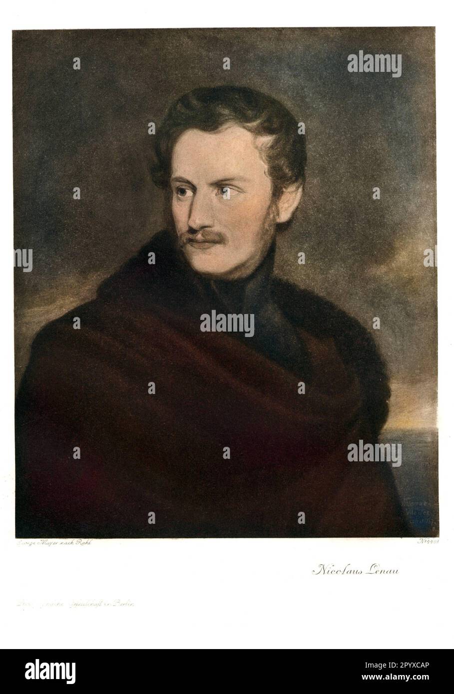 Nicolaus Lenau (eigtl. Nicolaus Franz Niembsch, Edler von Strehlenau ...