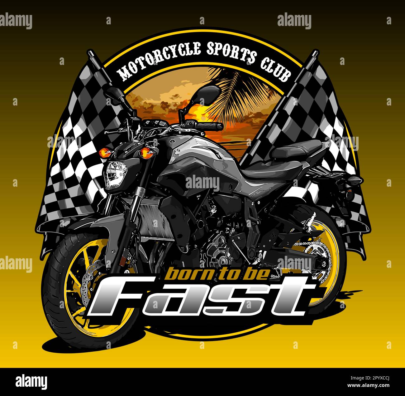 motorcycles vector template Stock Vector Image & Art - Alamy