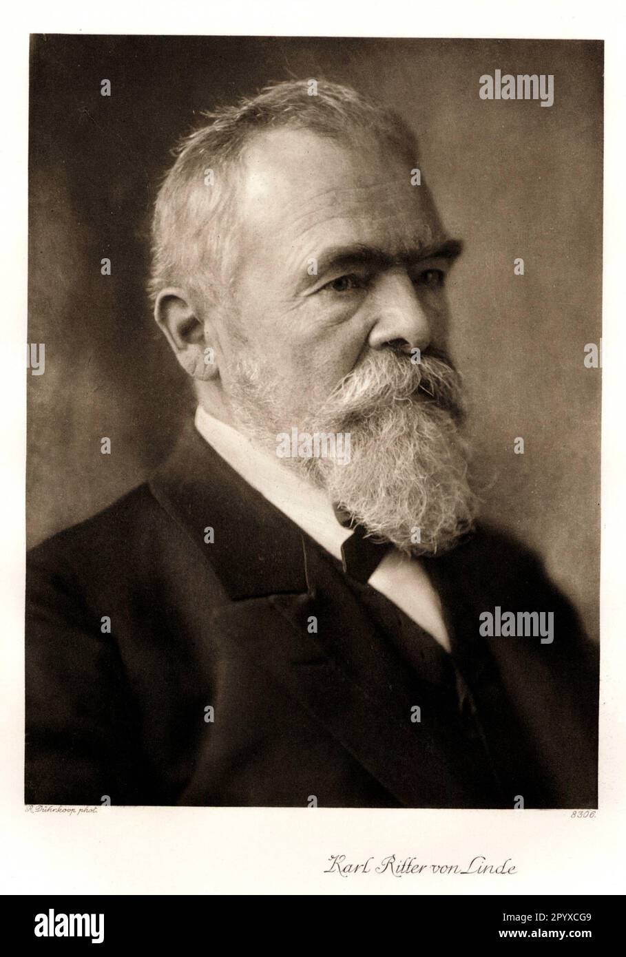 Carl Paul Gottfried Linde (1842-1934), from 1897, German engineer and ...