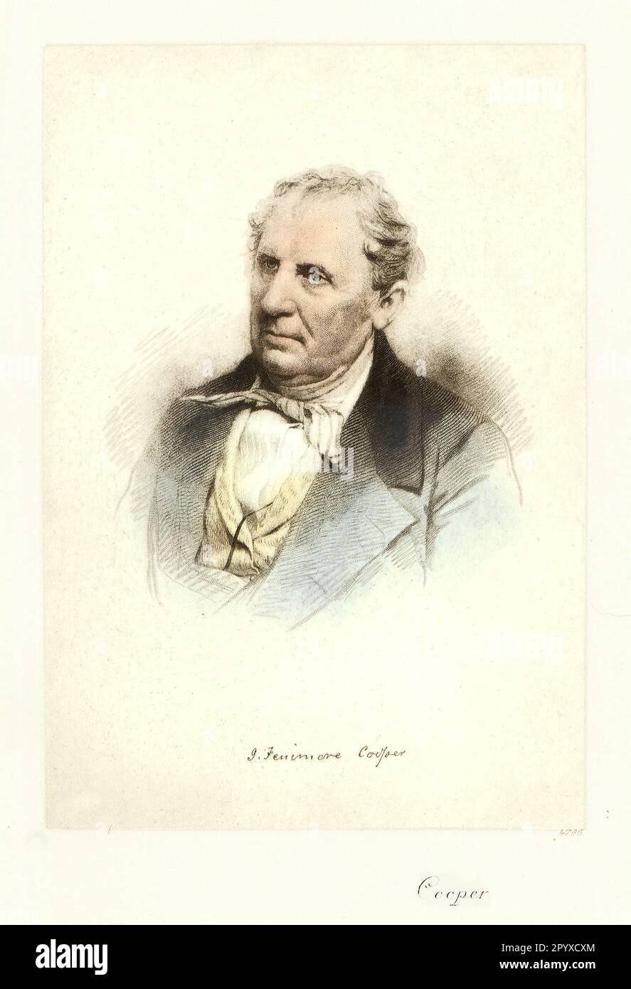 James Fenimore Cooper (1789-1851), American writer and social critic ...