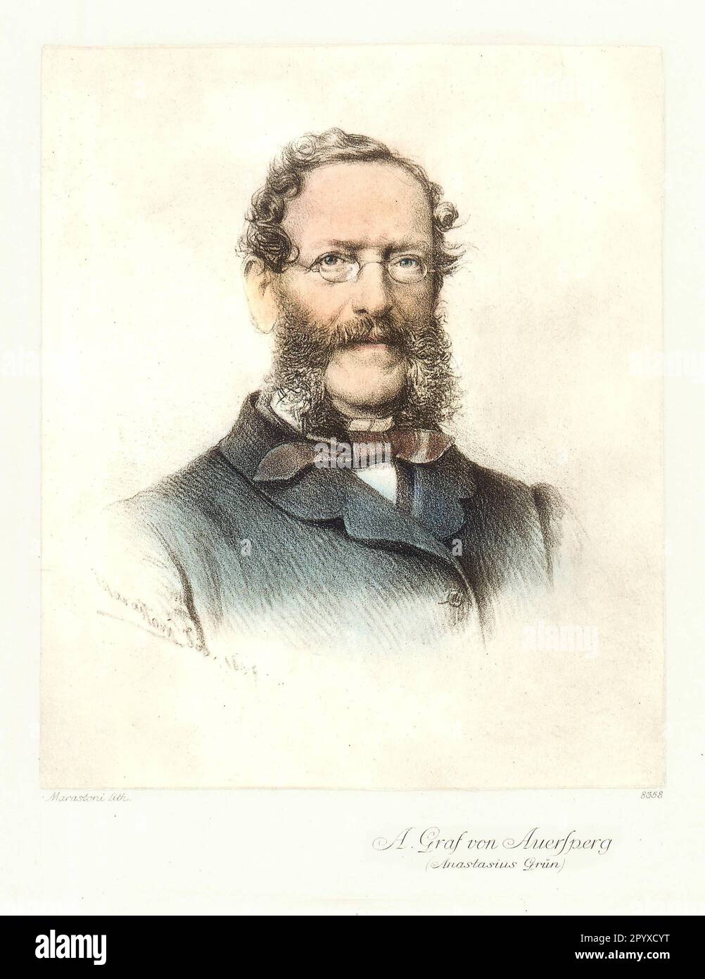 Anton Alexander Graf von Auersperg (1806-1876), Austrian writer and ...