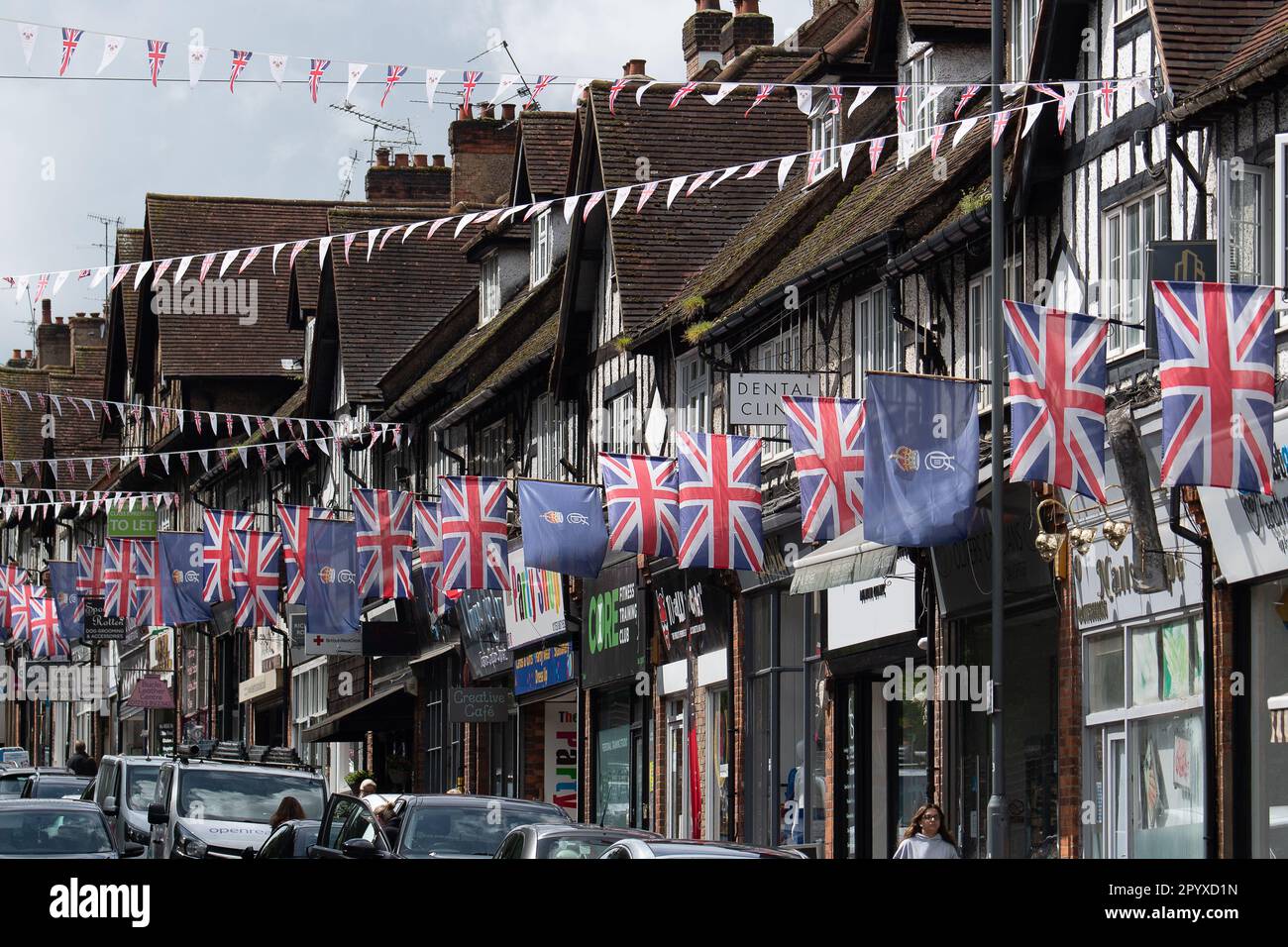 Chalfont St Peter, Buckinghamshire, UK. 5th May, 2023. The villagers of ...