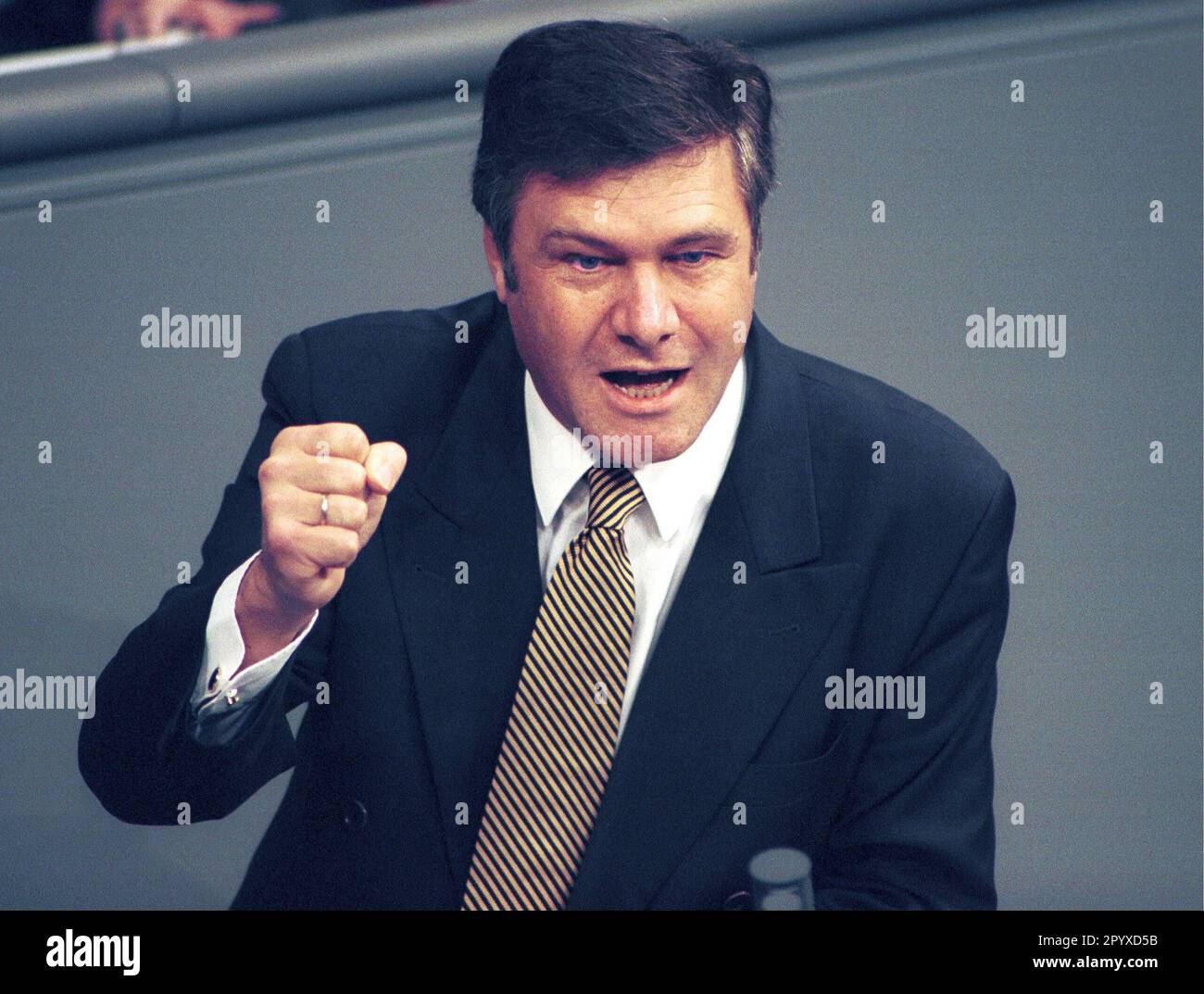 Wolfgang Gerhardt, FDP federal and parliamentary party leader during ...