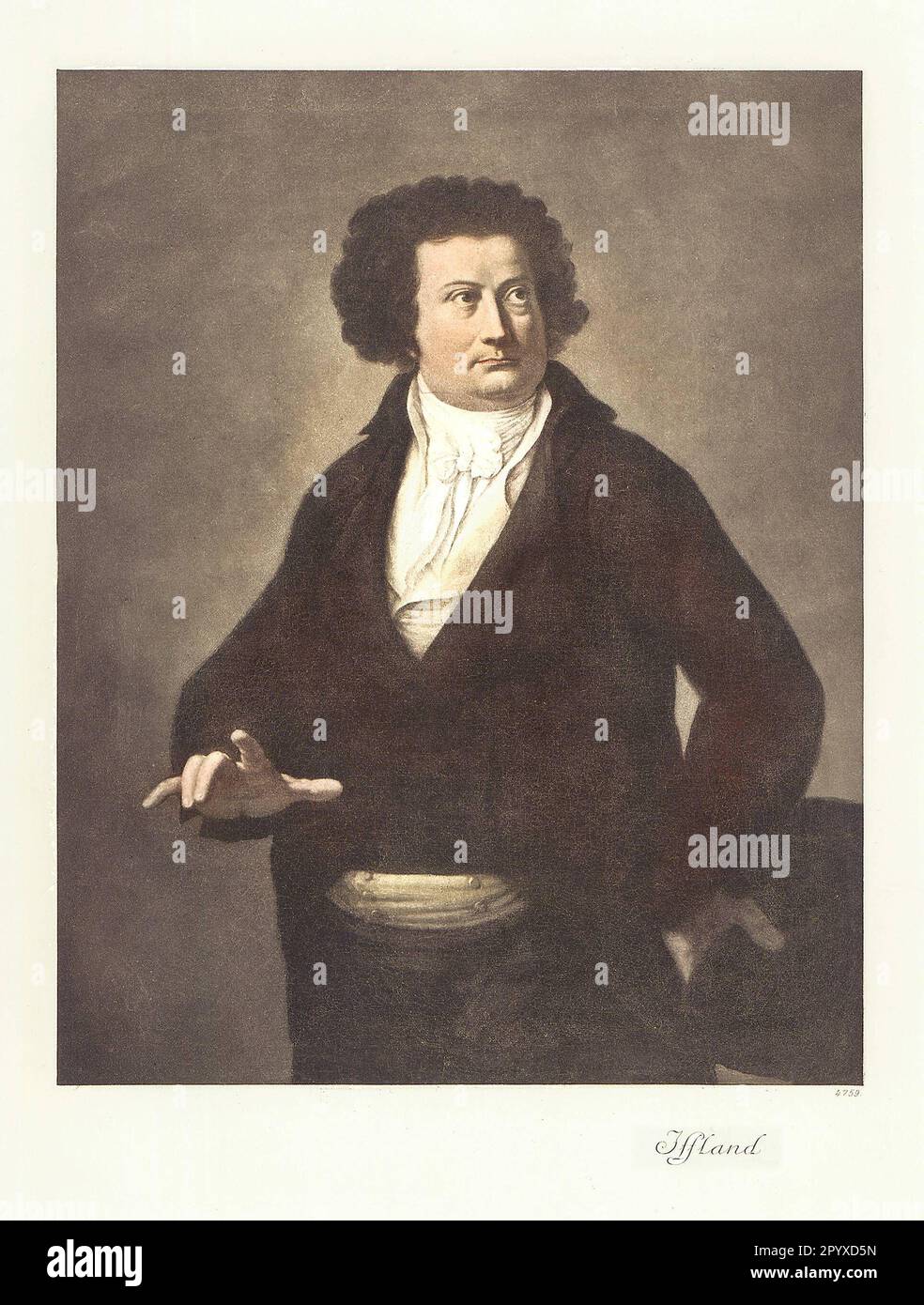 August Wilhelm Iffland (1759-1814), German actor, theater director and ...