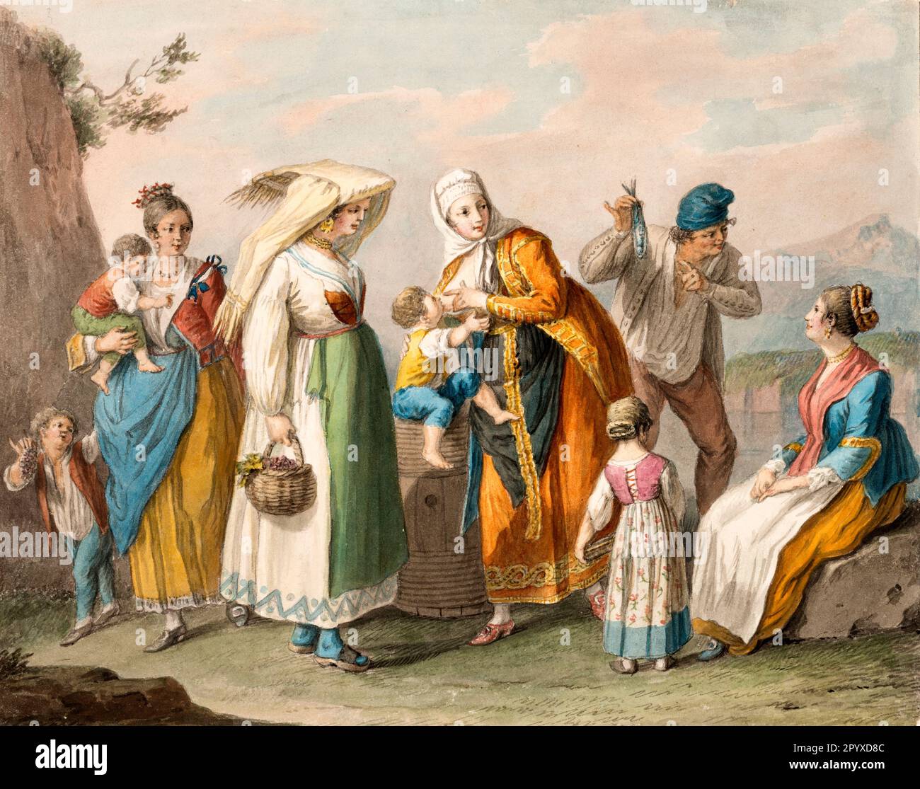 Costumes of sorrento hi-res stock photography and images - Alamy