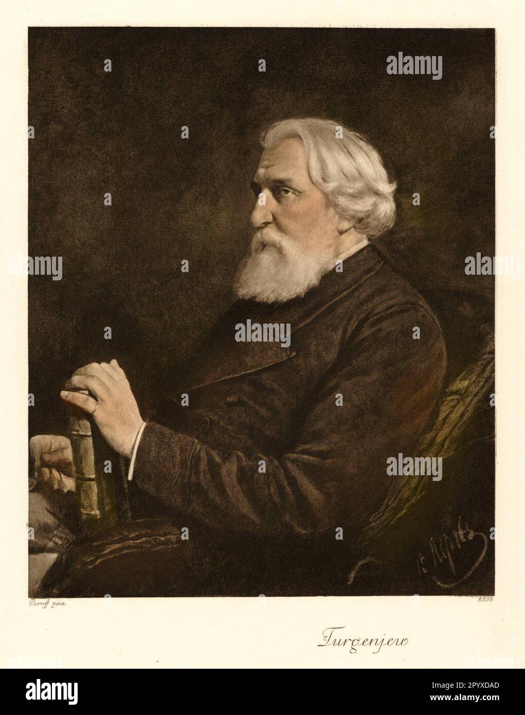 Ivan Sergeyevich Turgenev (1818-1883), Russian writer and poet ...