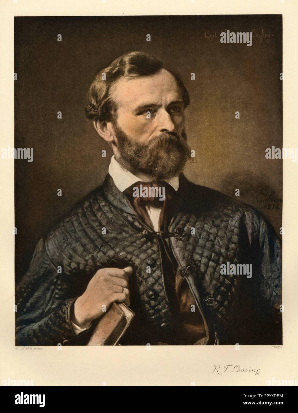 Karl (also: Carl) Friedrich Lessing (1808-1880), German painter and ...