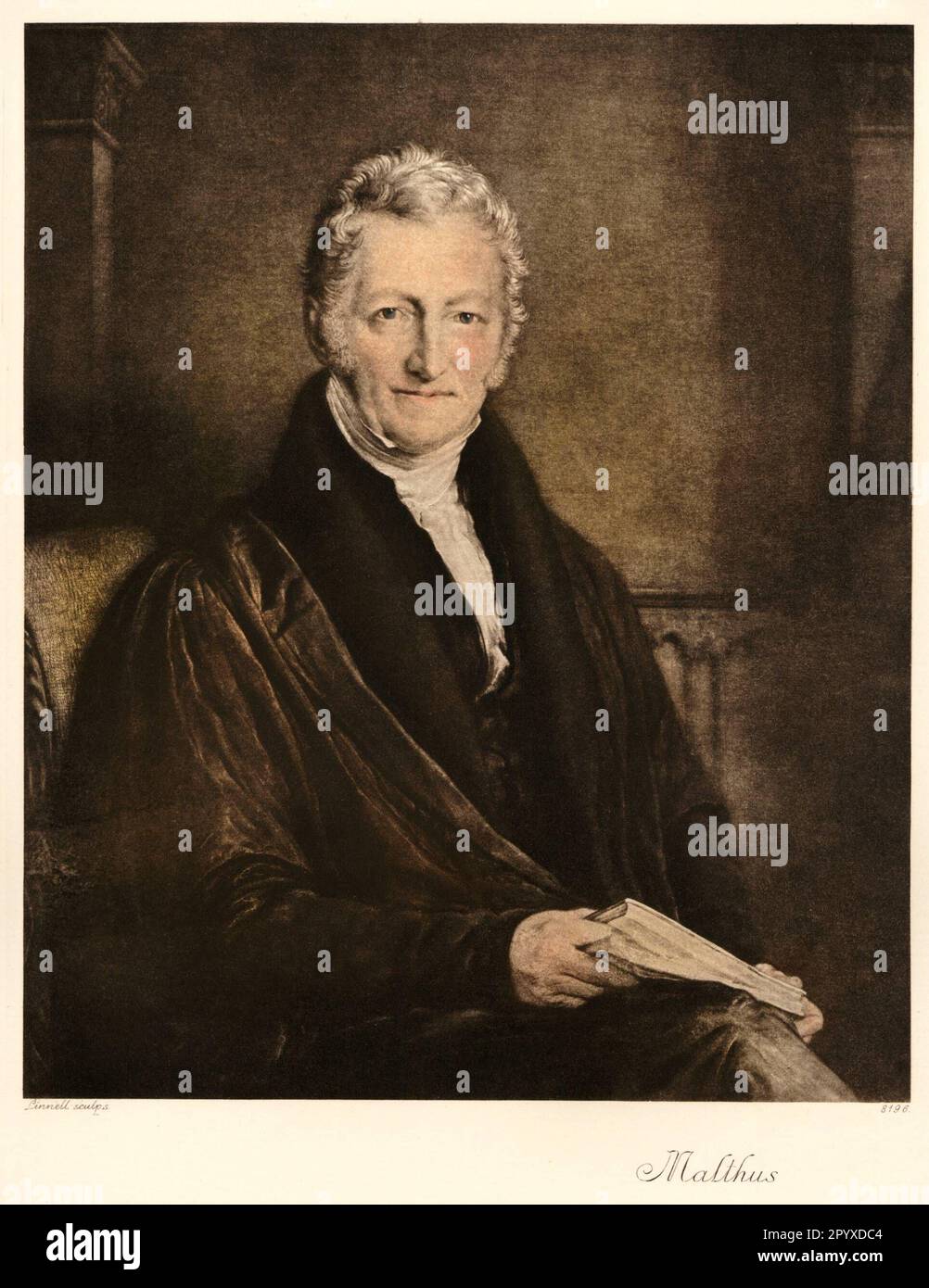 Thomas Robert Malthus (1766-1834), British national economist and ...