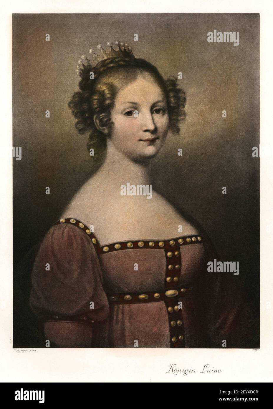 Queen Luise of Prussia (previously: Princess of Mecklenburg-Strelitz ...