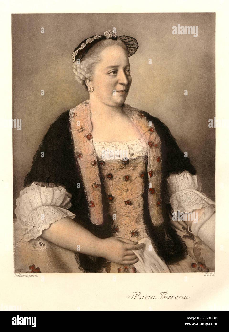 Maria Theresa (1717-1780), Austrian empress and ancestral mother of the ...