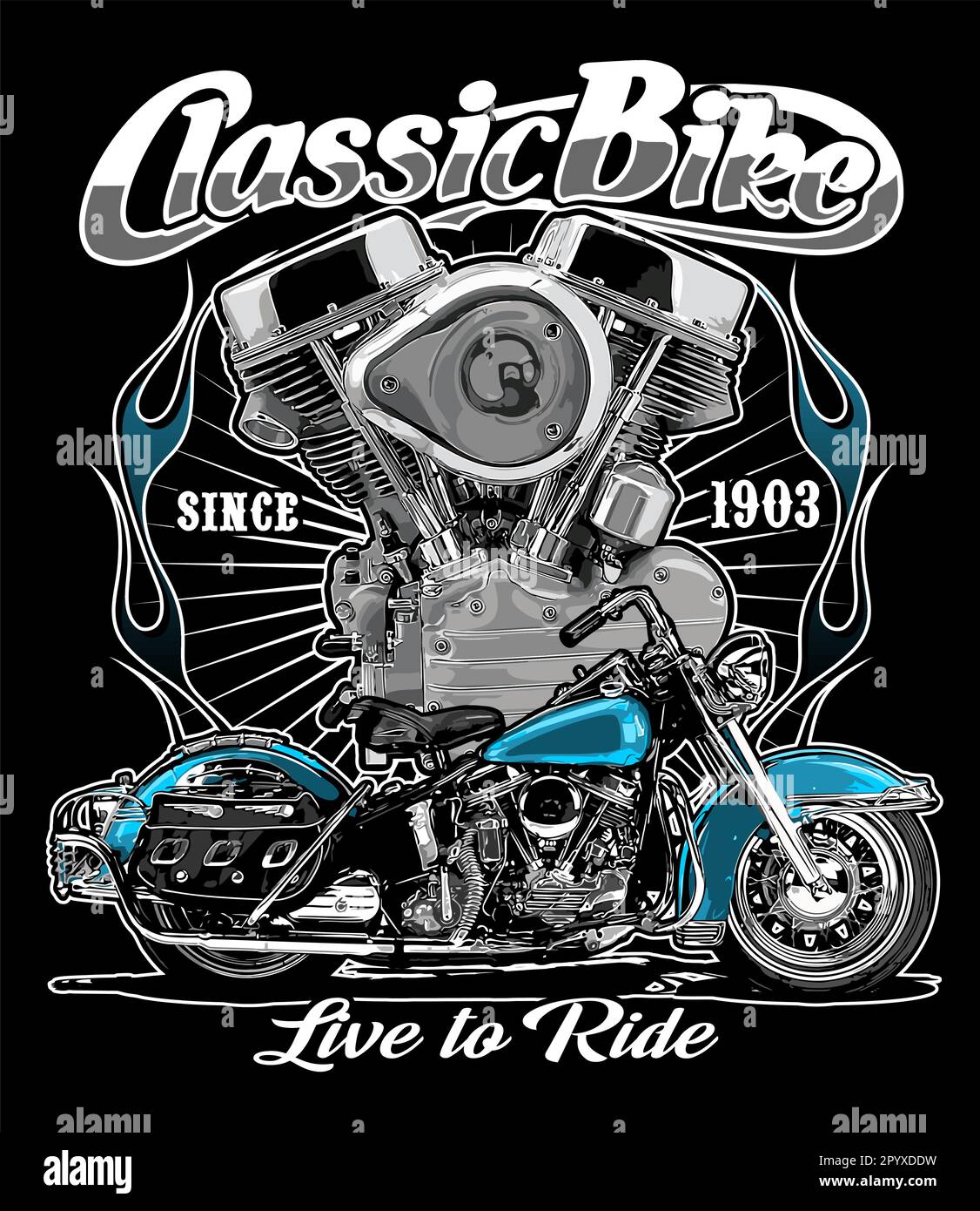 Twin exhaust Stock Vector Images - Alamy