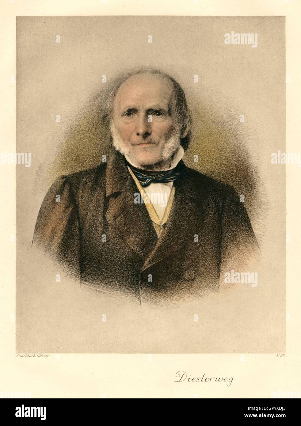 Friedrich Adolph Wilhelm Diesterweg (1790-1866), German educator and ...