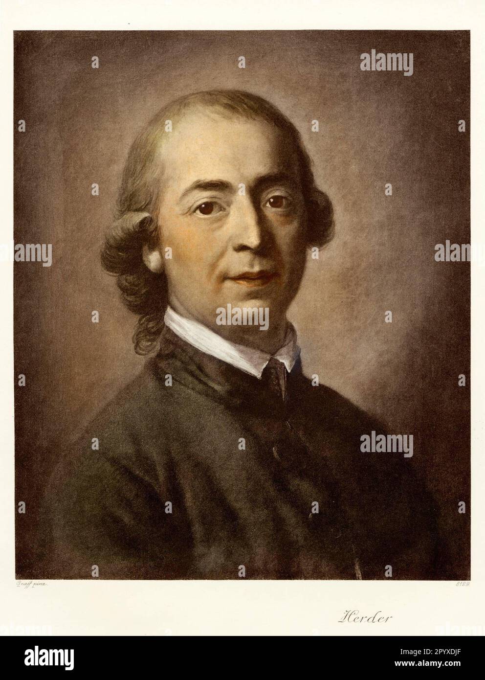 Portrait of johann gottfried von herder hi-res stock photography and ...