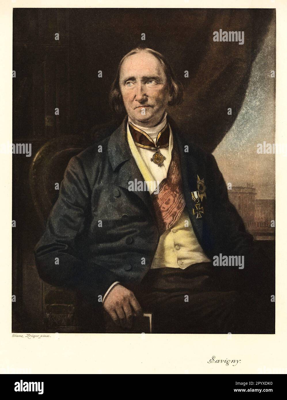 Friedrich Carl von Savigny (1779-1861), German law teacher and Prussian ...
