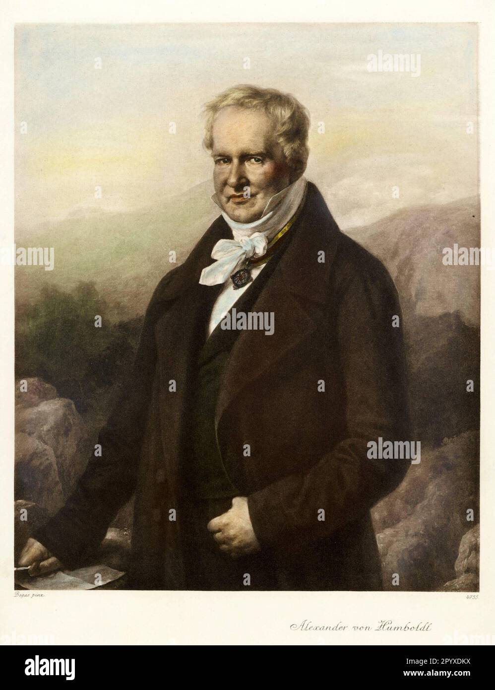 Alexander Freiherr von Humboldt (1769-1859), German naturalist ...