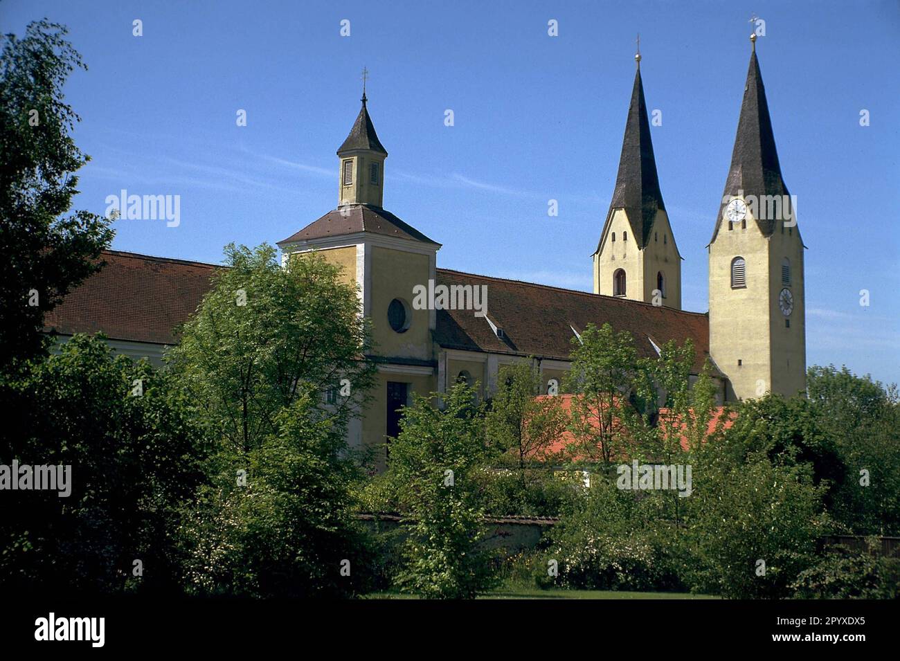 The former Augustinian monastery, Kloster Indersdorf near Dachau, was ...