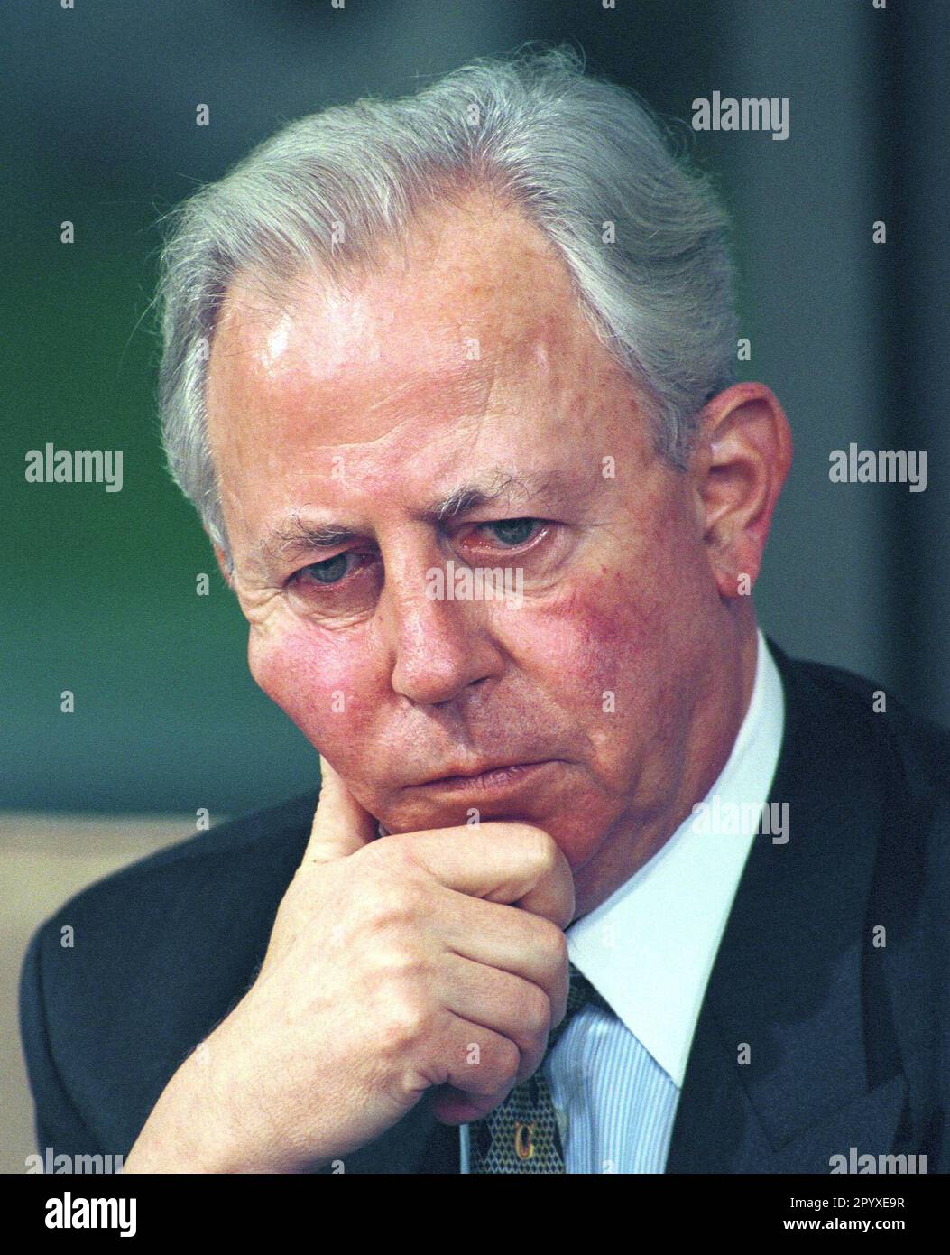 Jacques Santer, Luxembourg politician and President of the European ...