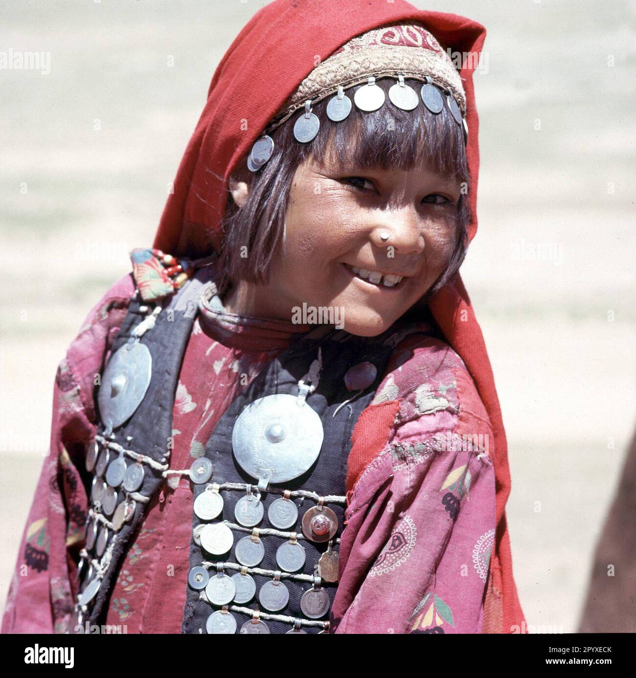 The nomadic girl wears a vest as a decoration, but also as protection ...