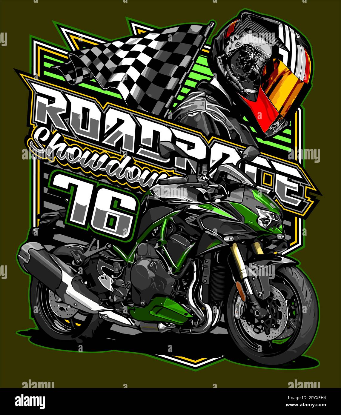 motorcycles vector template Stock Vector Image & Art - Alamy