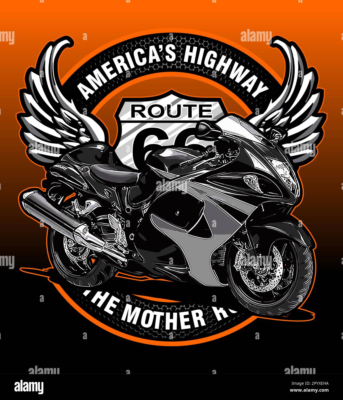 motorcycles vector template Stock Vector Image & Art - Alamy