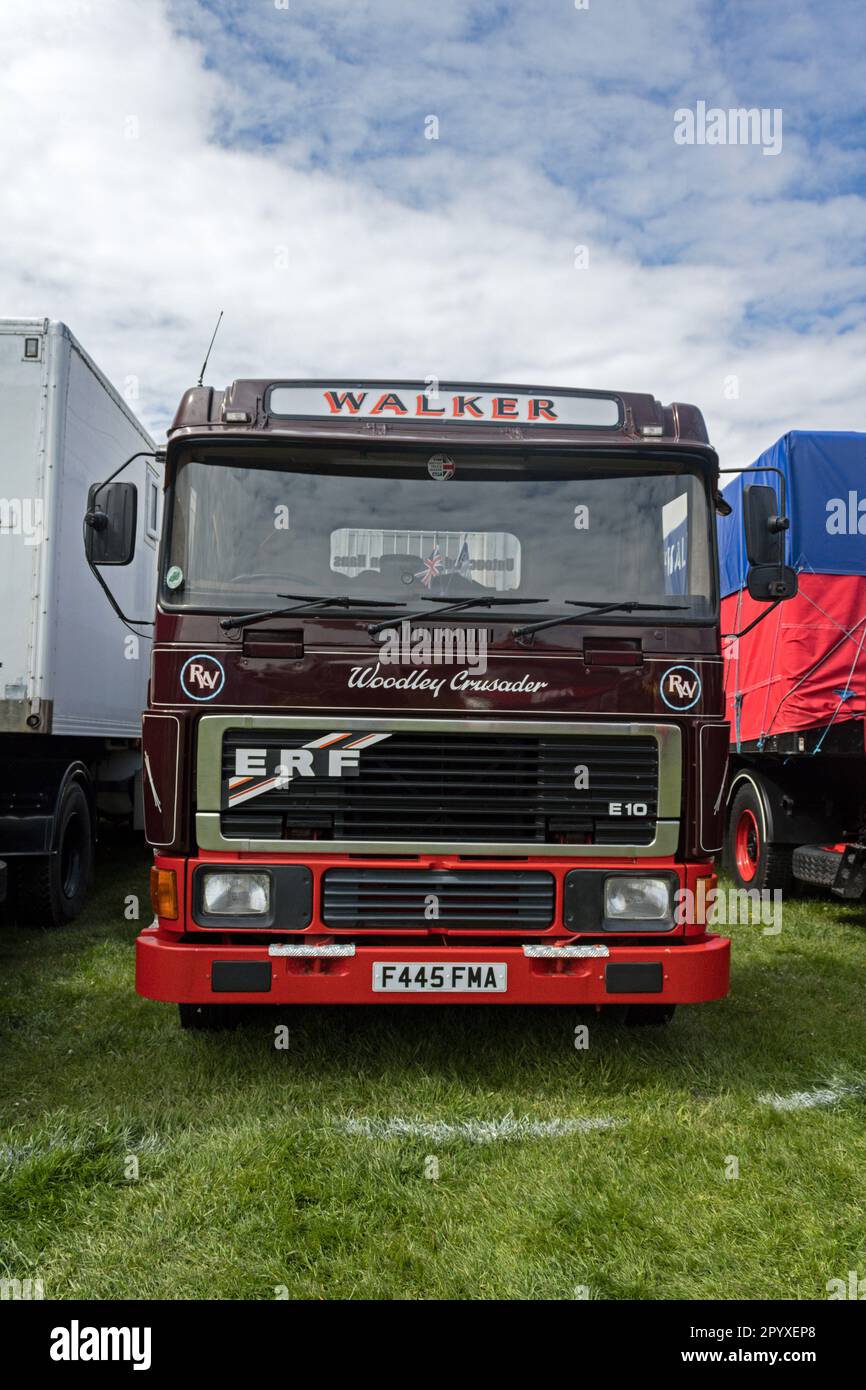 ERF E10. Llandudno Transport Festival 2023 Stock Photo - Alamy