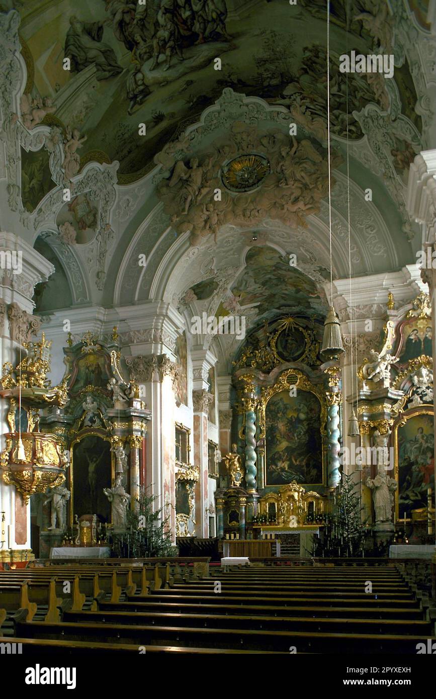 The Church of St. Michael's of the Benedictine Abbey of Metten ...