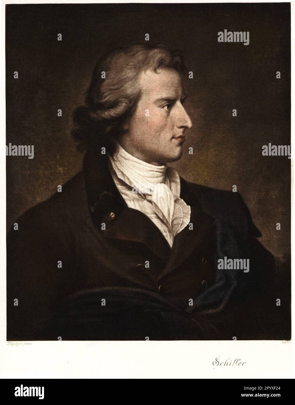 Johann Christoph Friedrich von Schiller (1759-1805), German poet ...
