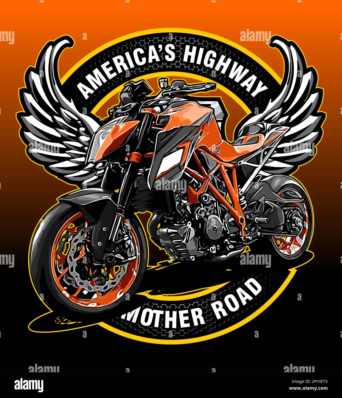 Rubber motorcycles Stock Vector Images - Alamy