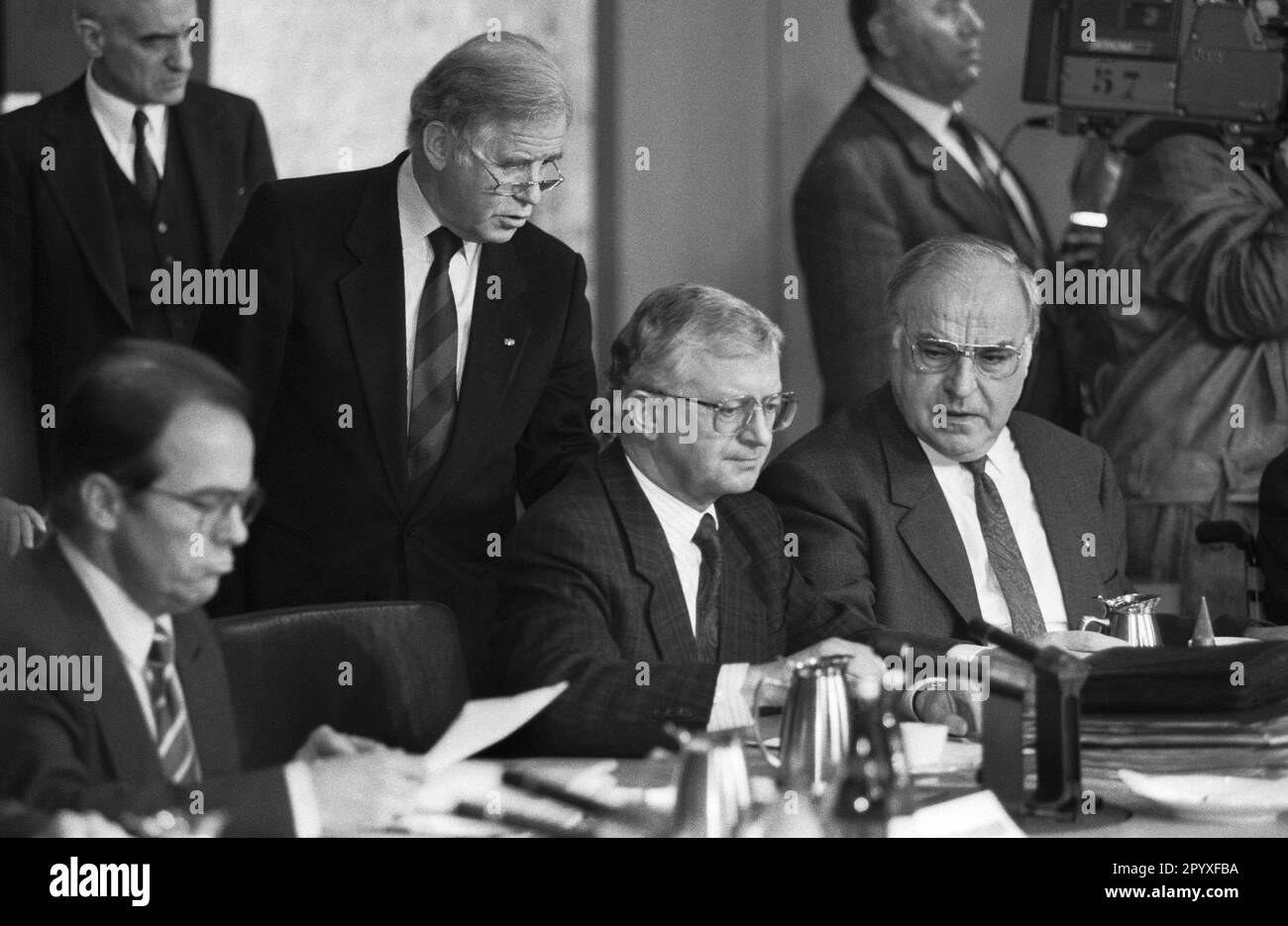 Helmut kohl and kurt biedenkopf hi-res stock photography and images - Alamy
