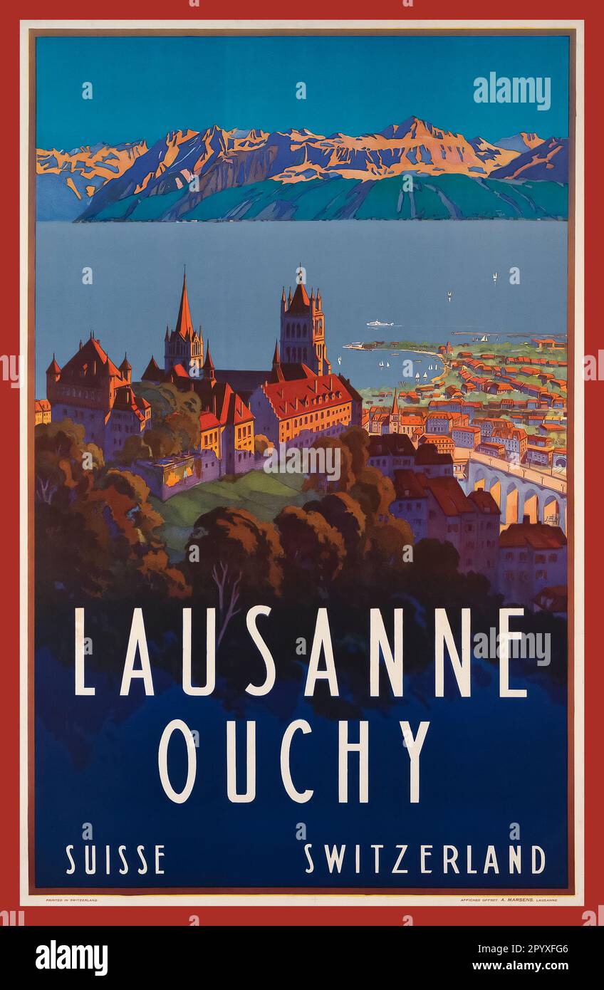 Suisse poster hi-res stock photography and images - Alamy