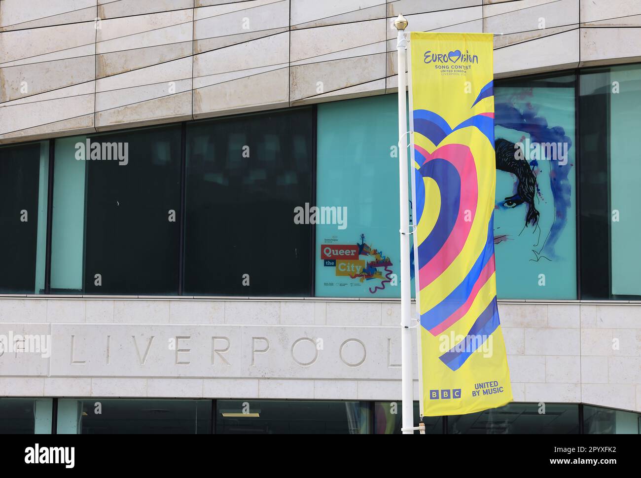 Eurovision 2023 liverpool hi-res stock photography and images - Alamy