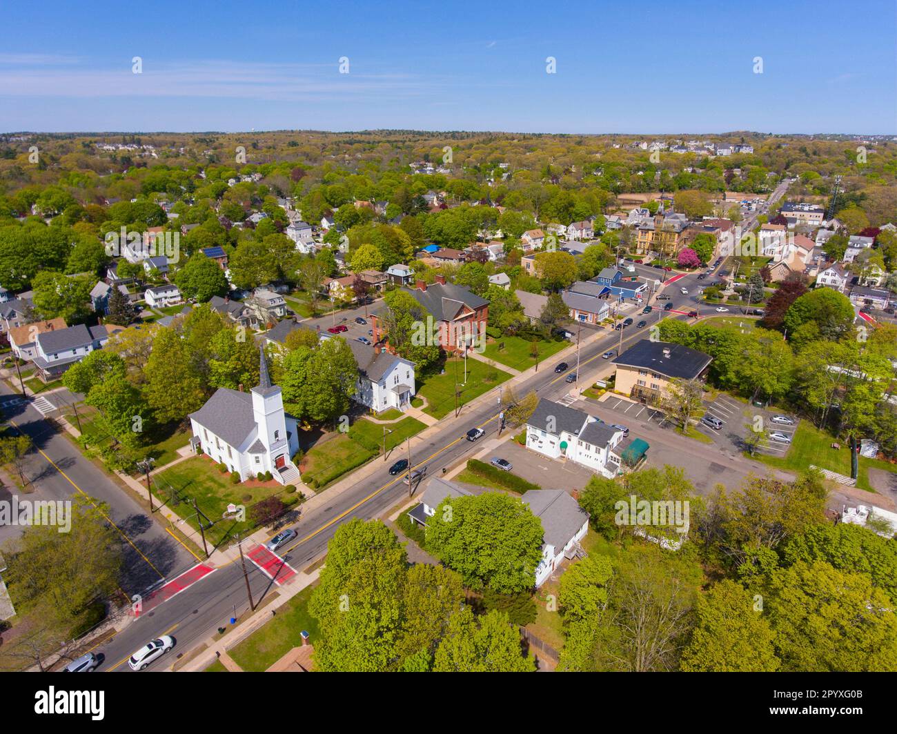 Saugus historic town center hi-res stock photography and images - Alamy