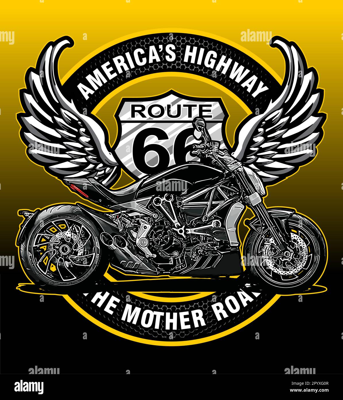 motorcycles vector template Stock Vector Image & Art - Alamy