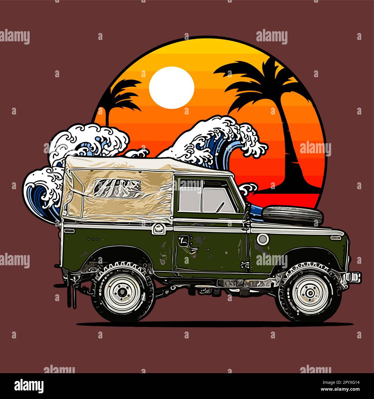 Suv Vector Template Stock Vector Image And Art Alamy