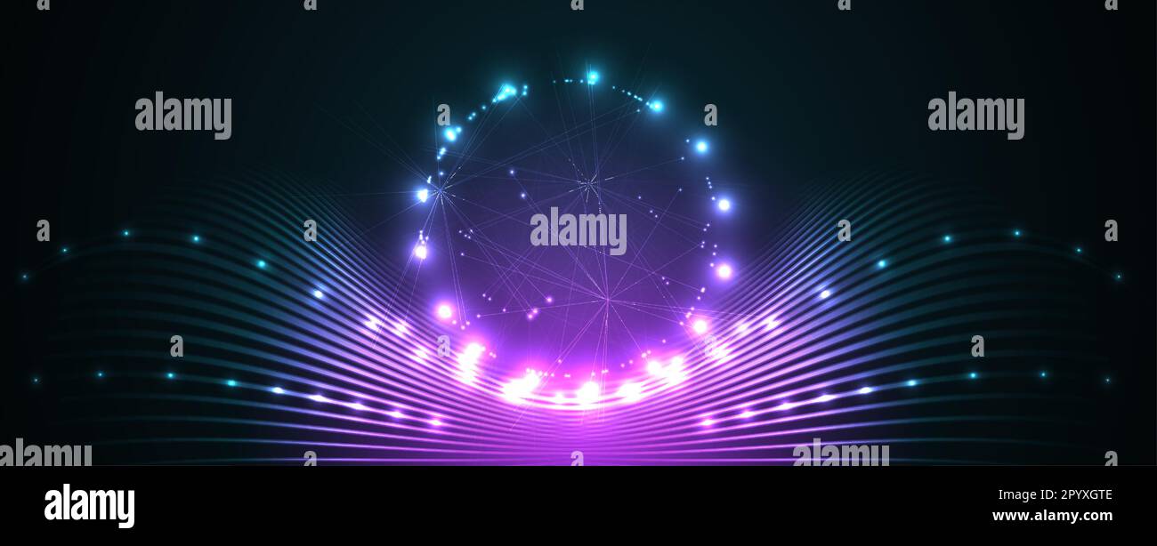 Abstract data background. Futuristic technology style. Elegant digital ...