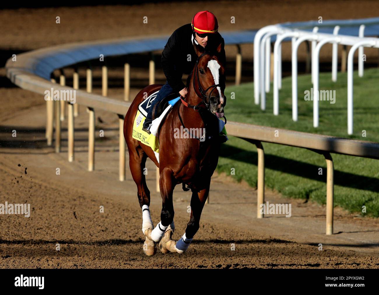 Louisville, United States. 05th May, 2023. Kentucky Derby hopeful ...
