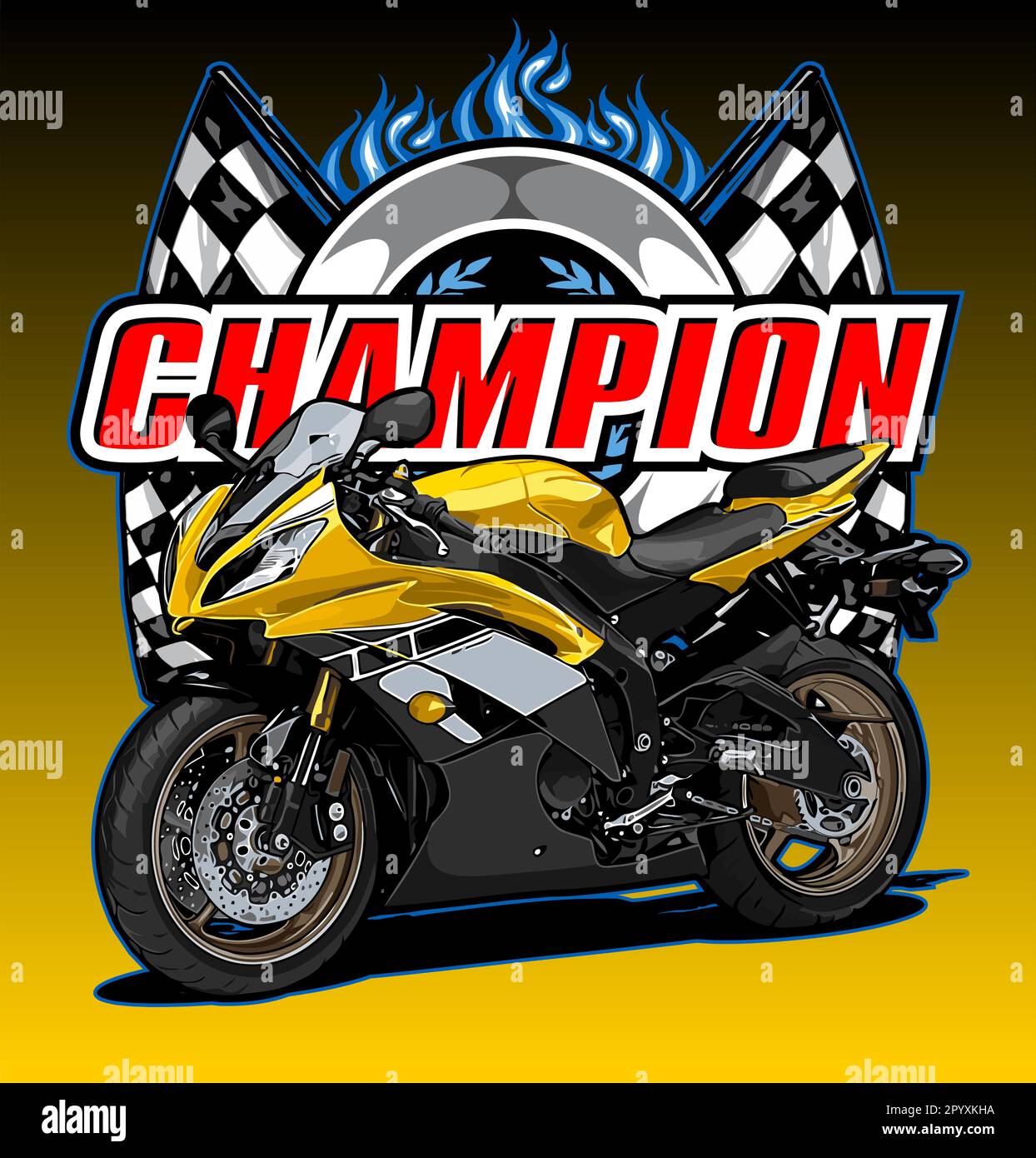 motorcycles vector template Stock Vector Image & Art - Alamy