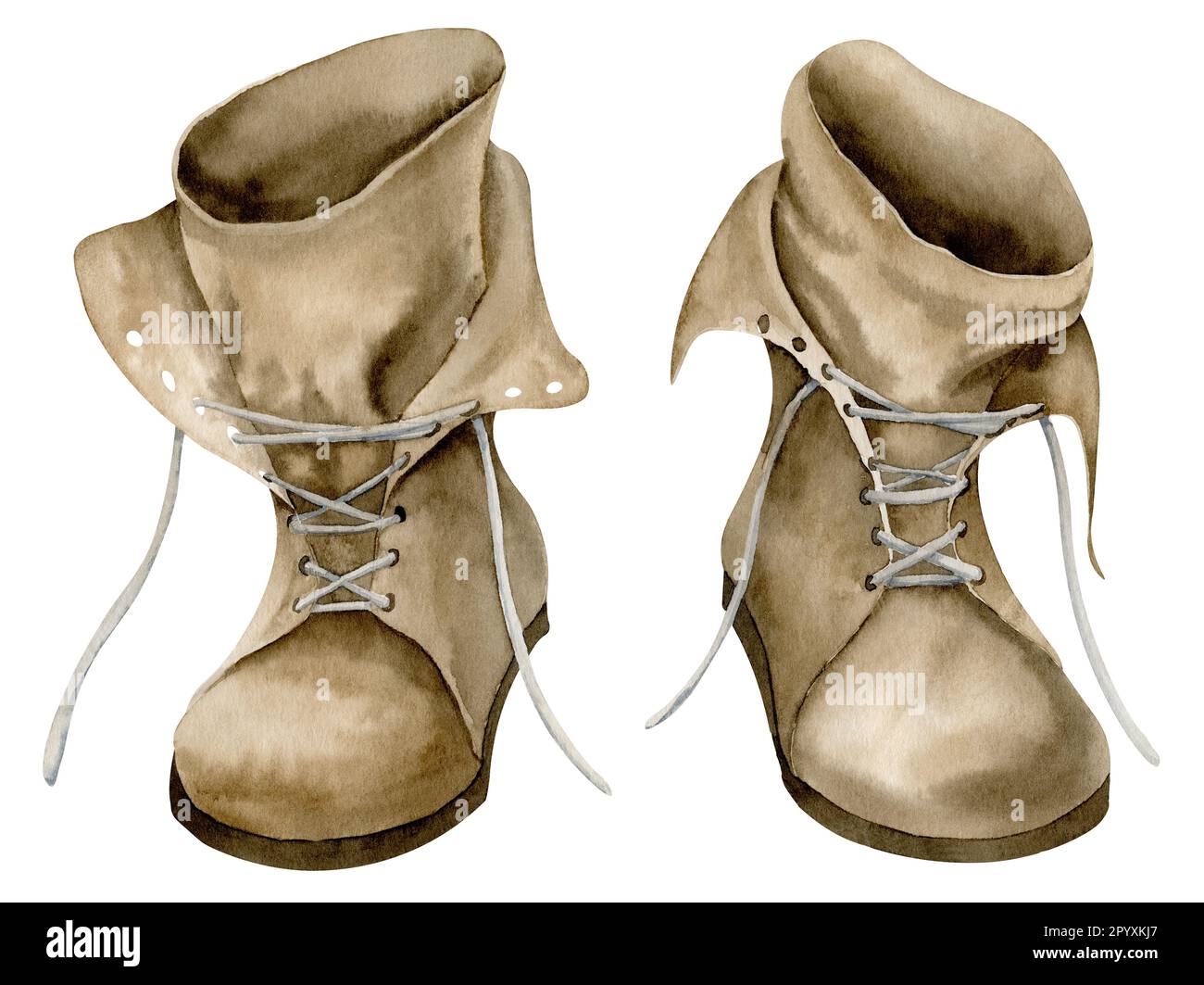 hiking boots drawing reference