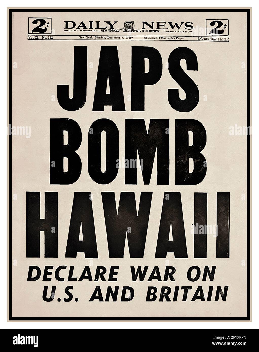 1941 war newspaper Cut Out Stock Images & Pictures - Alamy