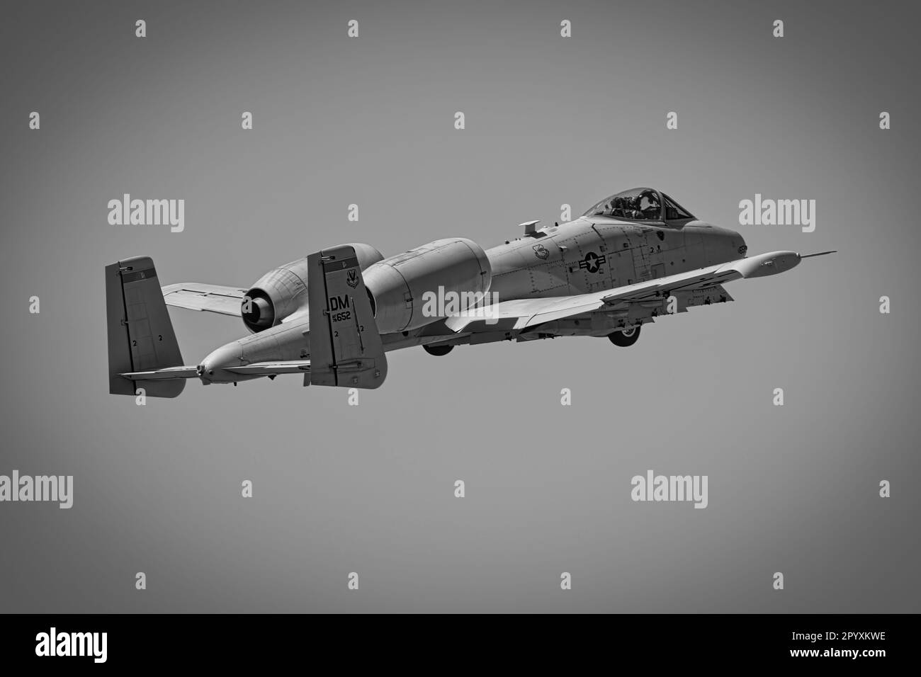 An A-10 Thunderbolt II, also known as the Warthog or Tankbuster, in the ...