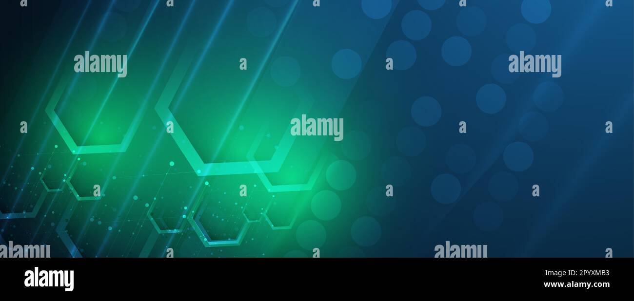 Technology innovation background, idea of global business solution ...