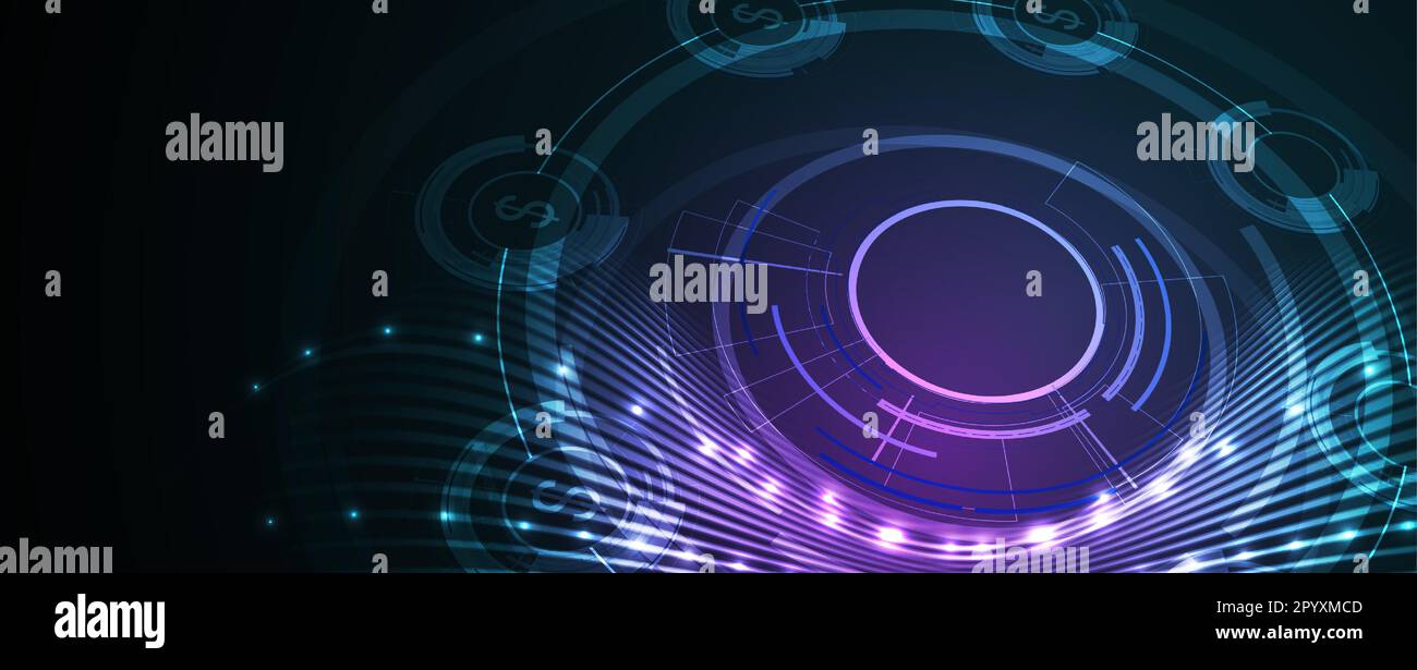 Abstract data background. Futuristic technology style. Elegant digital ...