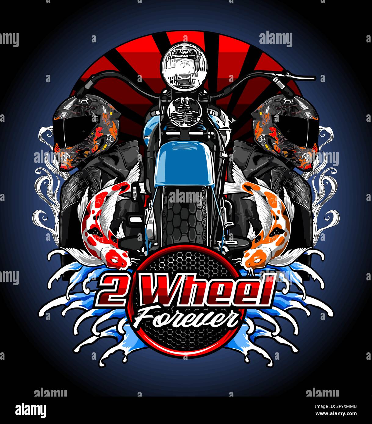 motorcycles vector template Stock Vector Image & Art - Alamy