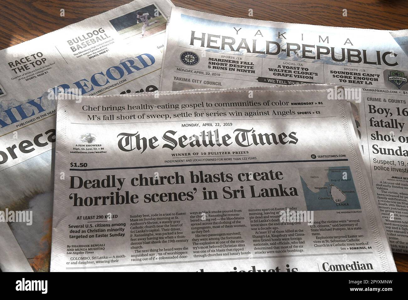 Yakima herald republic hi-res stock photography and images - Alamy