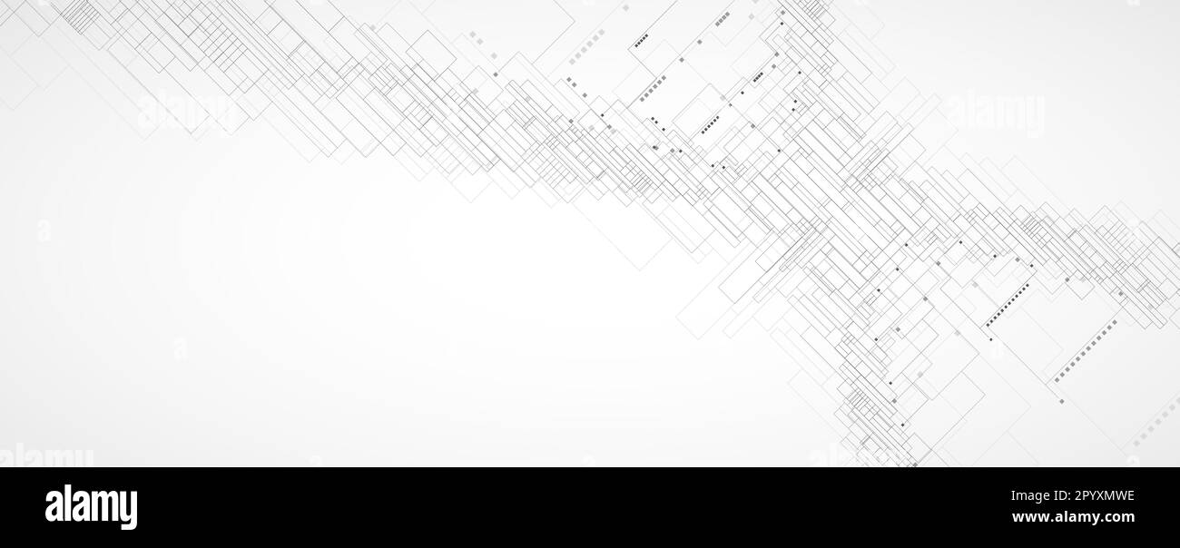 abstract structure circuit computer technology business background ...